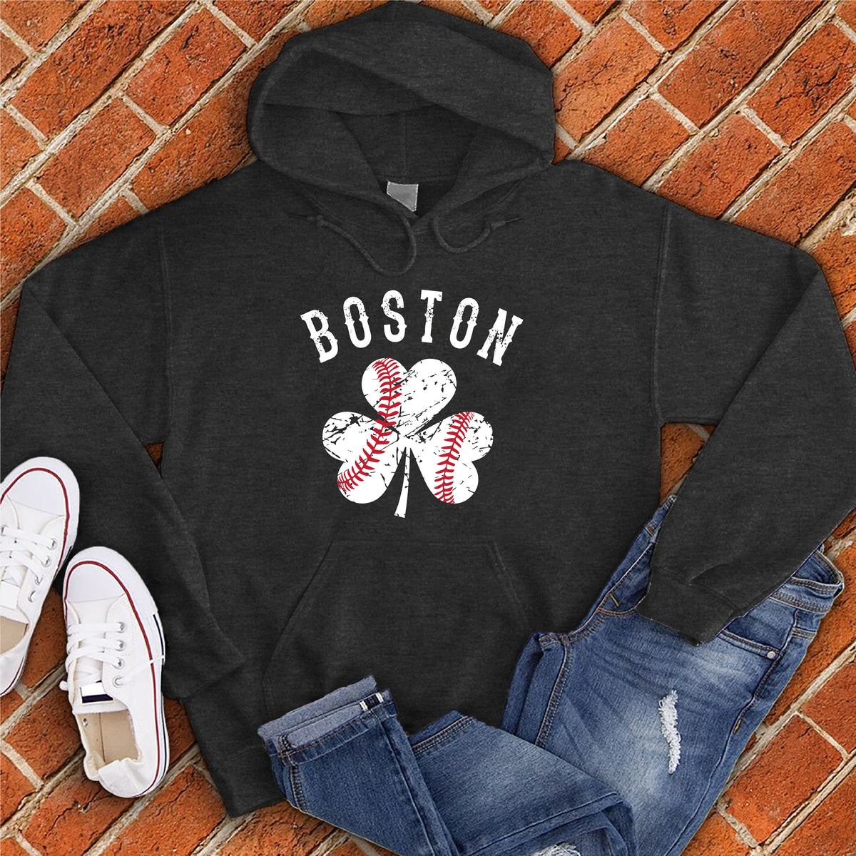 Boston Clover Baseball Hoodie – City Tees