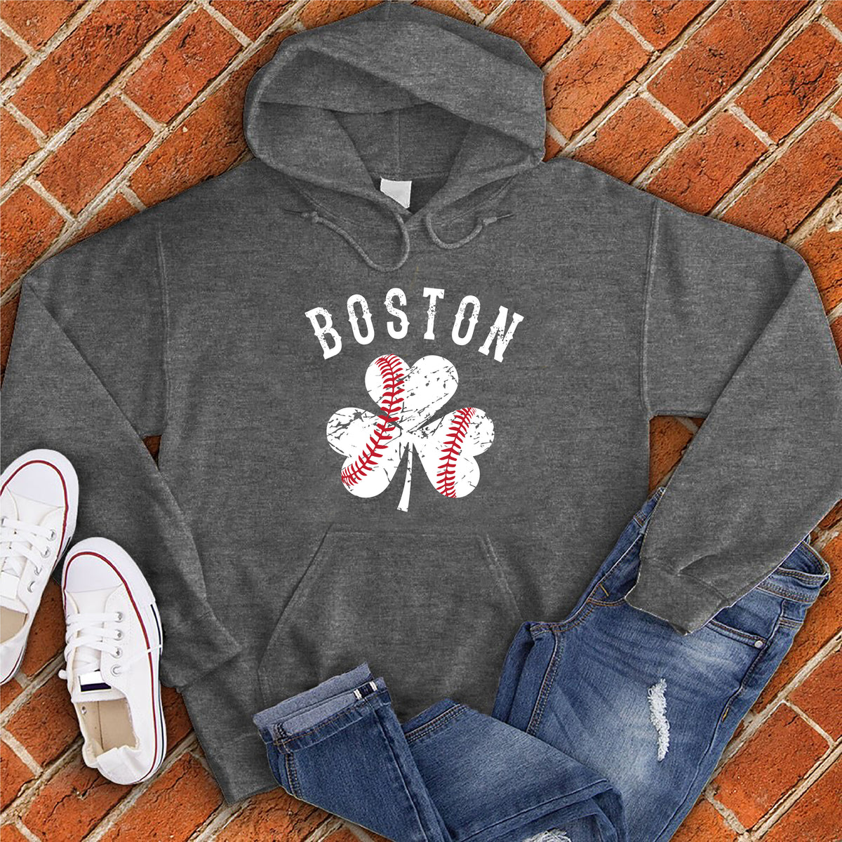 Boston Clover Baseball Hoodie – City Tees