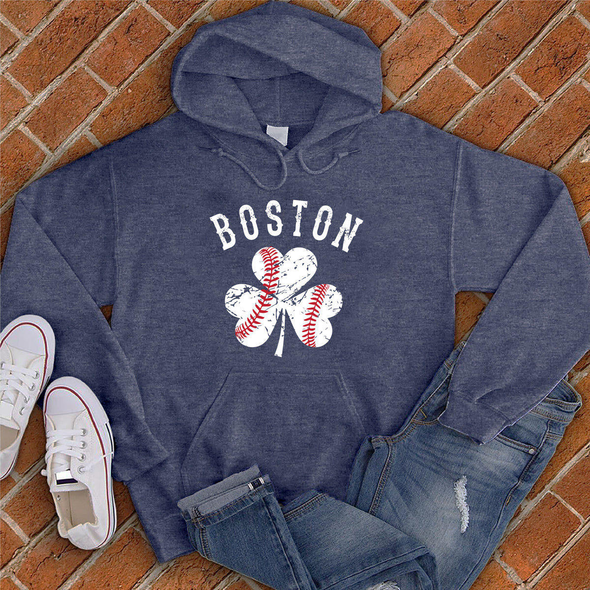 Boston Clover Baseball Hoodie – City Tees