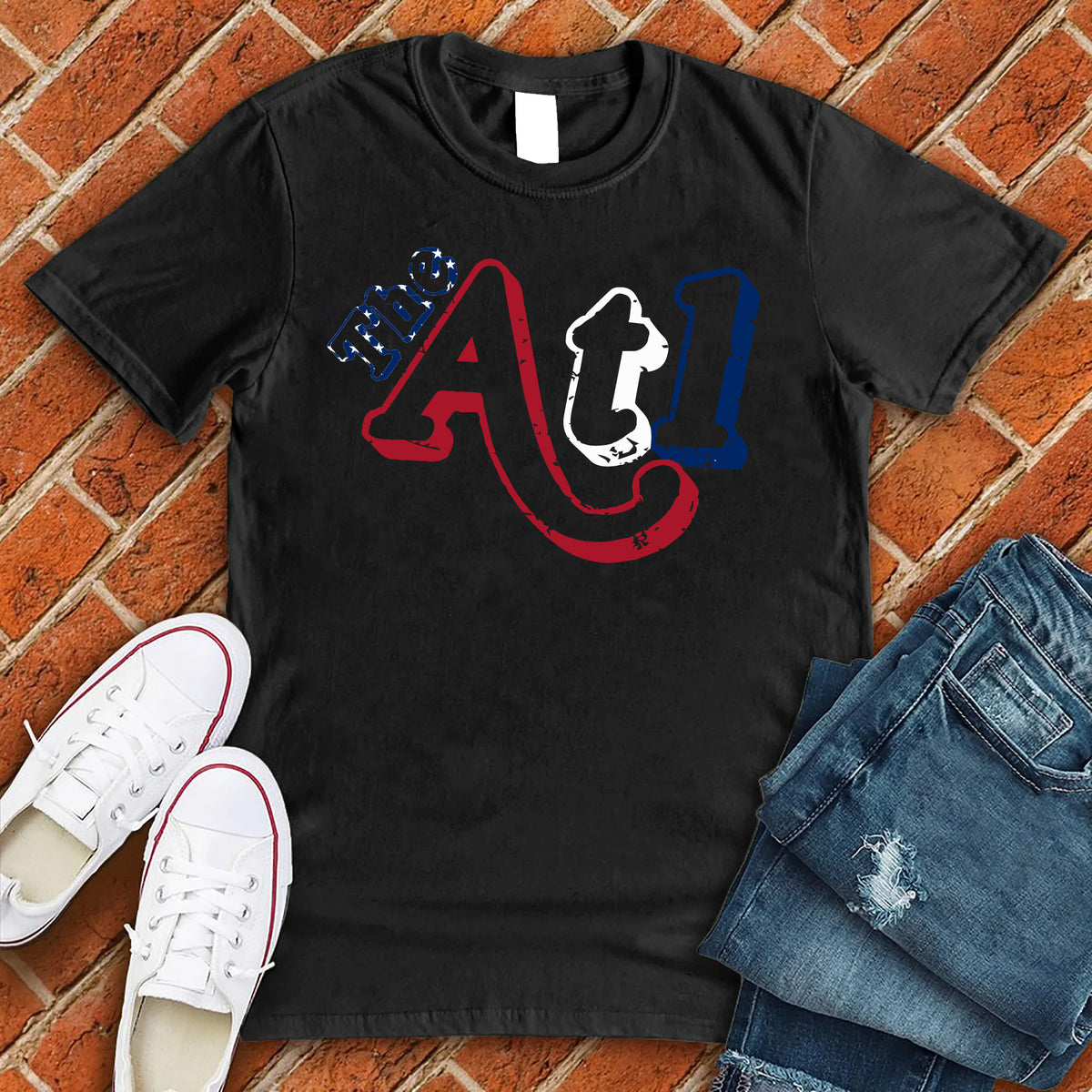 The ATL American Flag Tee – City Tees
